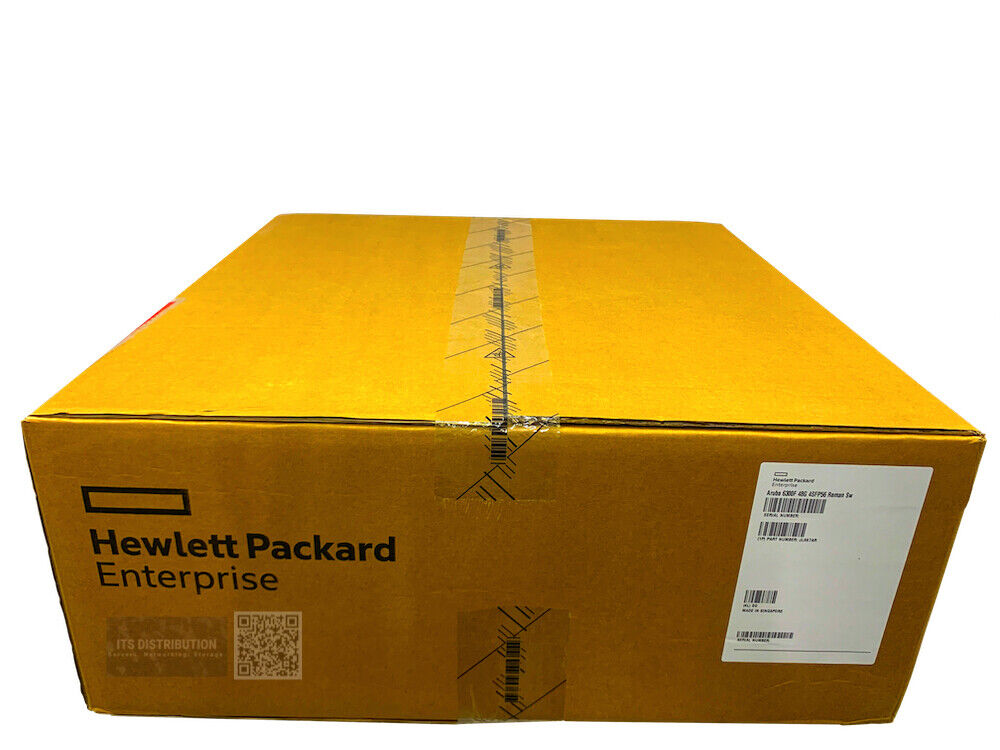 JL667A I Renew Sealed HPE Aruba 6300F 48G 4SFP56 Switch + J9583B Rail ...