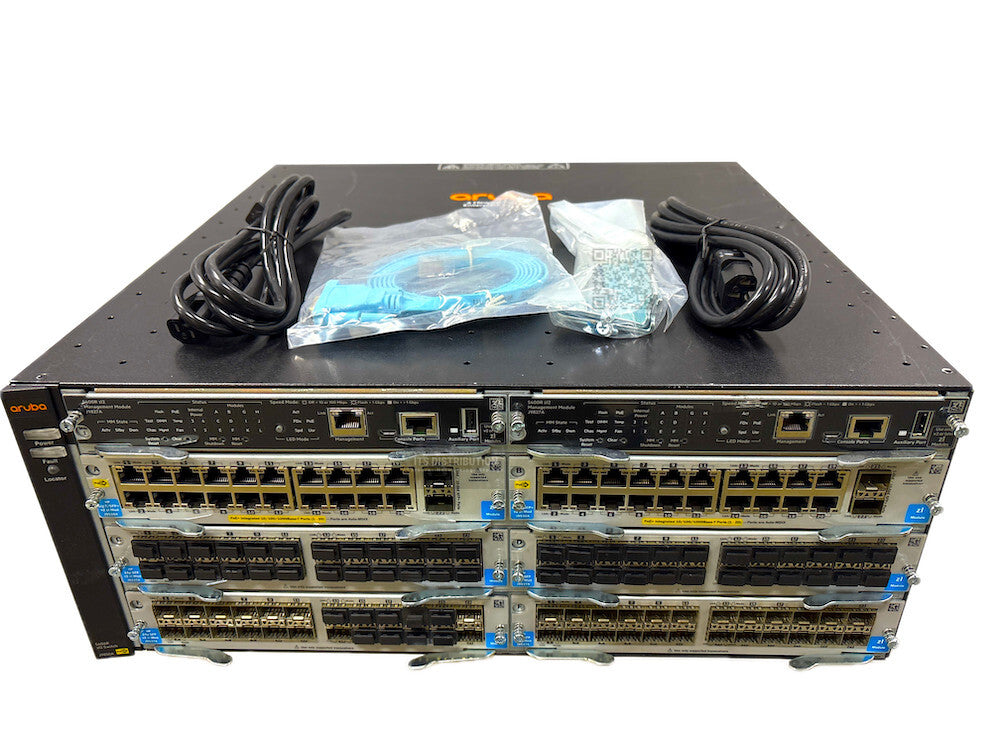 J9850A I HPE Aruba 5406R zl2 Switch CTO 2x J9828A J9827A J9536A 4x J95 ...