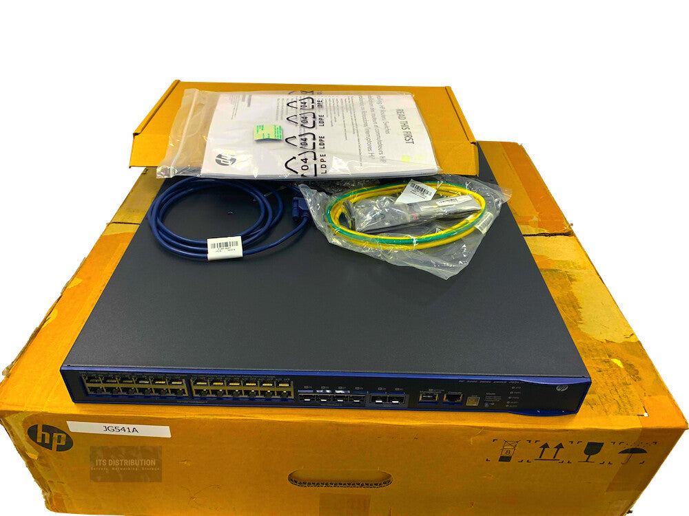 JG541A I HP 5500-24G-PoE+-4SFP HI Switch 10/100/1000BASE-T 2 Interface ...