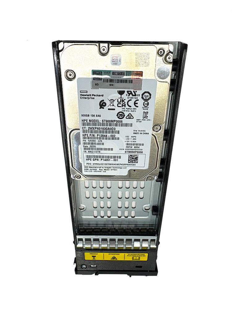 R0Q53A I HPE MSA 900GB SAS 12G Enterprise 15K SFF 2.5IN M2 P13243-001 ...