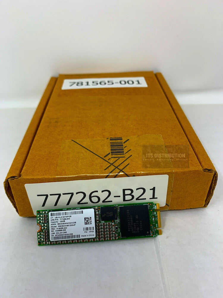 777262-B21 I Genuine HPE 120 GB Internal Solid State Drive M.2 2280 78 ...