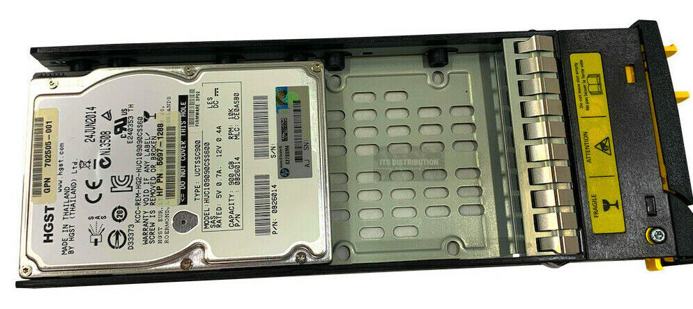 QR496A I LOT OF 18 HP M6710 900GB 6G SAS 10K rpm SFF 2.5-inch HDD 7020 ...