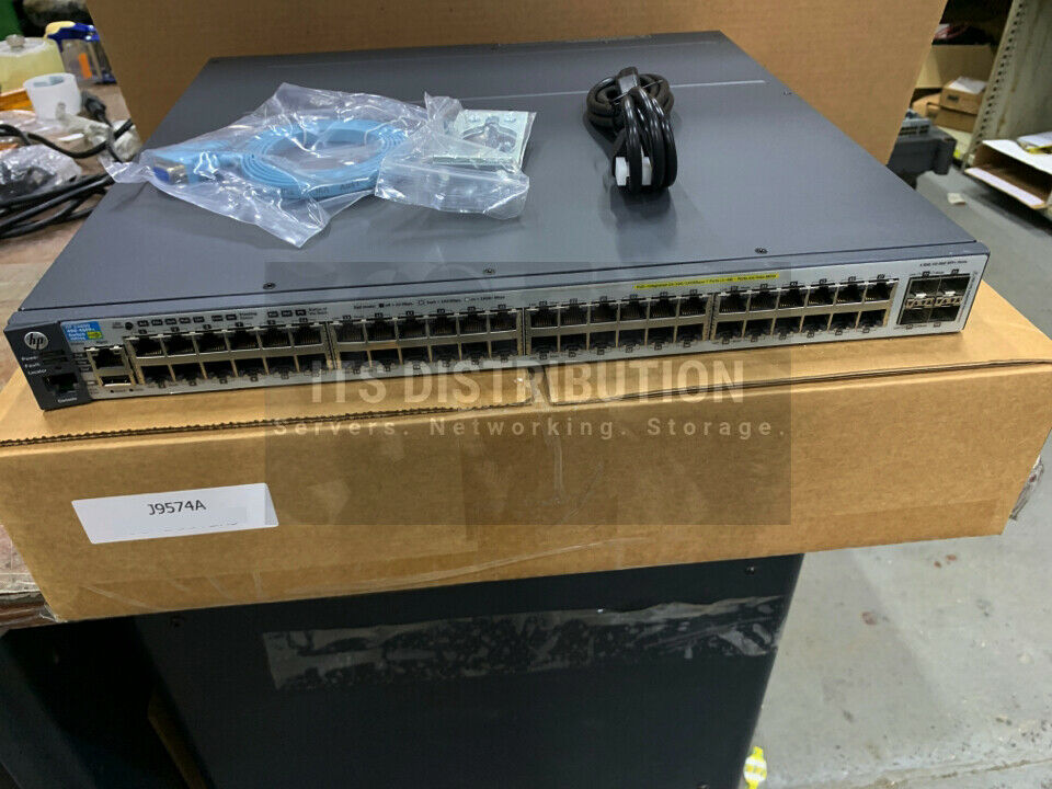 J9574A I HPE Aruba 3800-48G-PoE+-4SFP+ Switch – IT Source Distribution