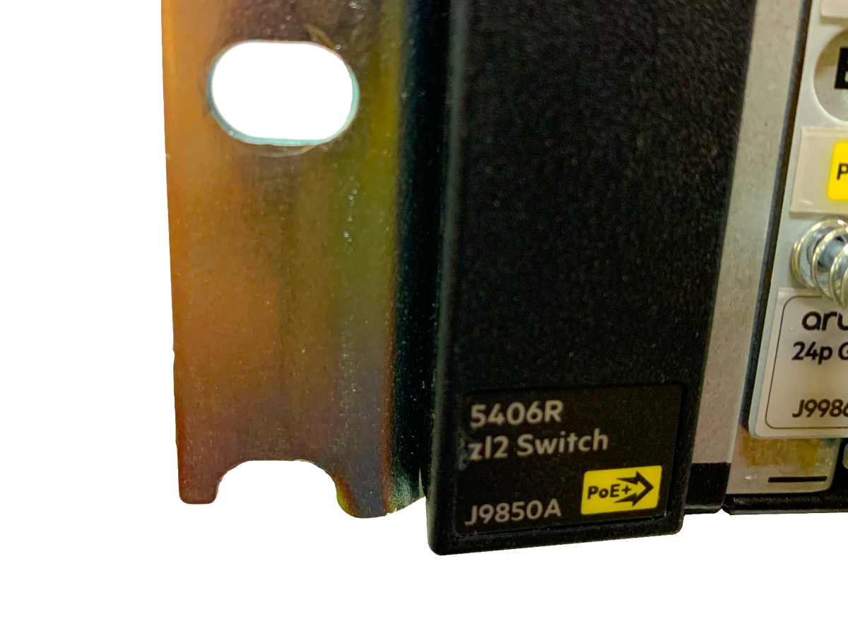 J9821A I LOADED HPE Aruba 5406R zl2 Switch CTO from J9850A J9993A J998 ...